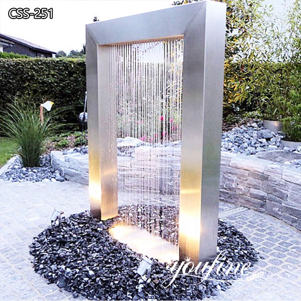 Metal Water Fountains Outdoor-You Fine Metal Sculpture
