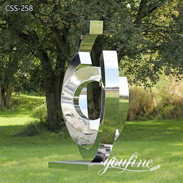 Circle stainless steel sculpture-You Fine Metal Sculpture