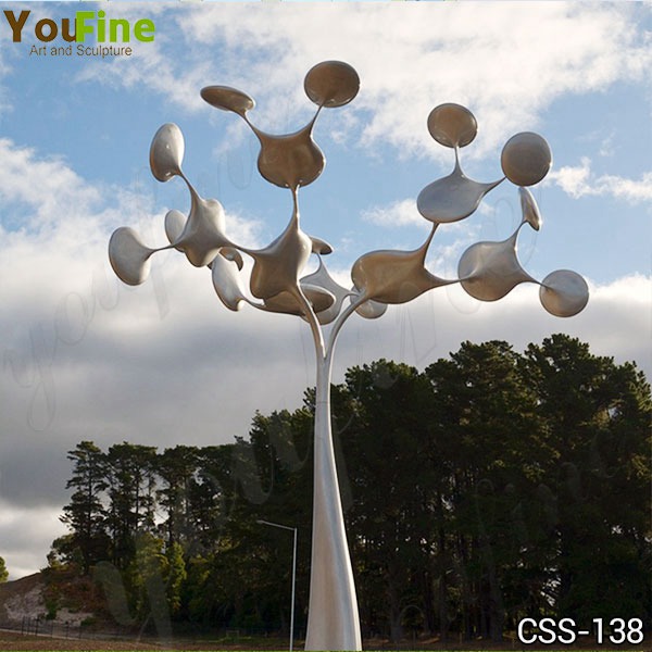 Large metal tree sculpture-You Fine Metal Sculpture