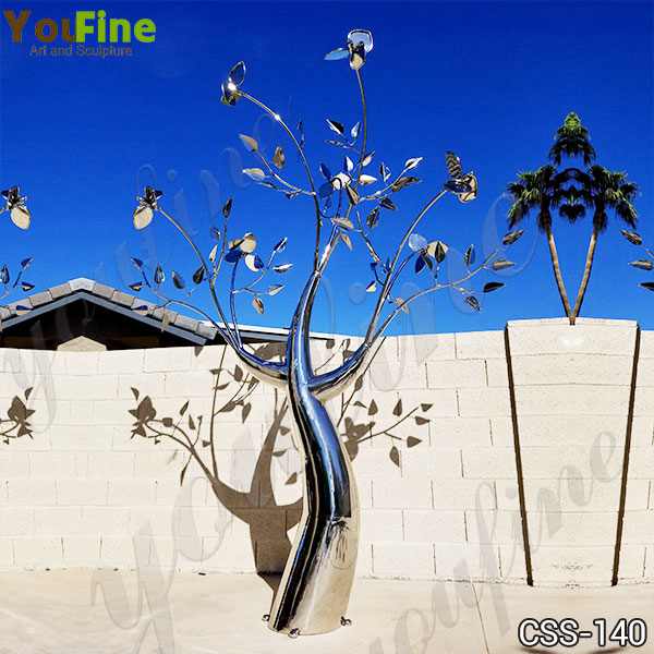 Metal tree sculpture-You Fine Metal Sculpture