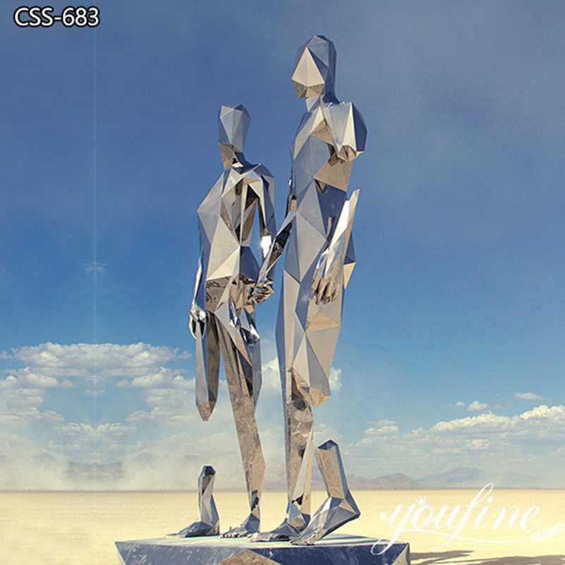 Abstract Art Large Metal Human Sculpture for Sale - YouFine