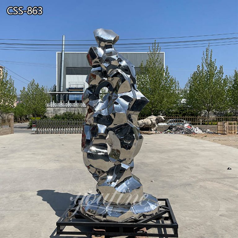 Large Modern Outdoor Sculpture Rockery Garden - YouFine Sculpture