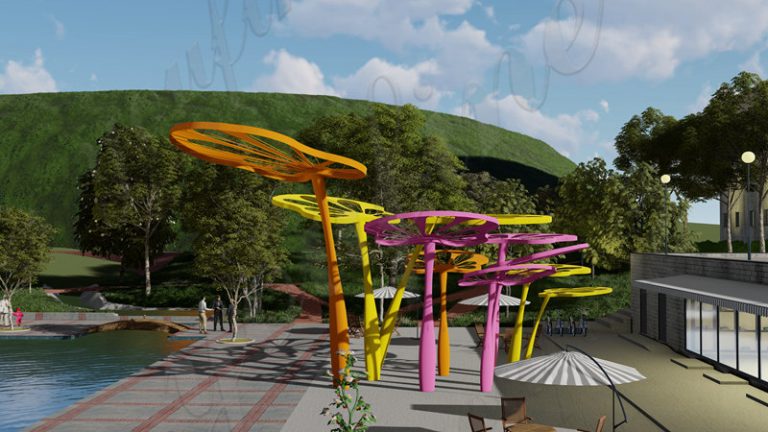 Square Landscape Sculpture-The Secret to Making the City More Stunning