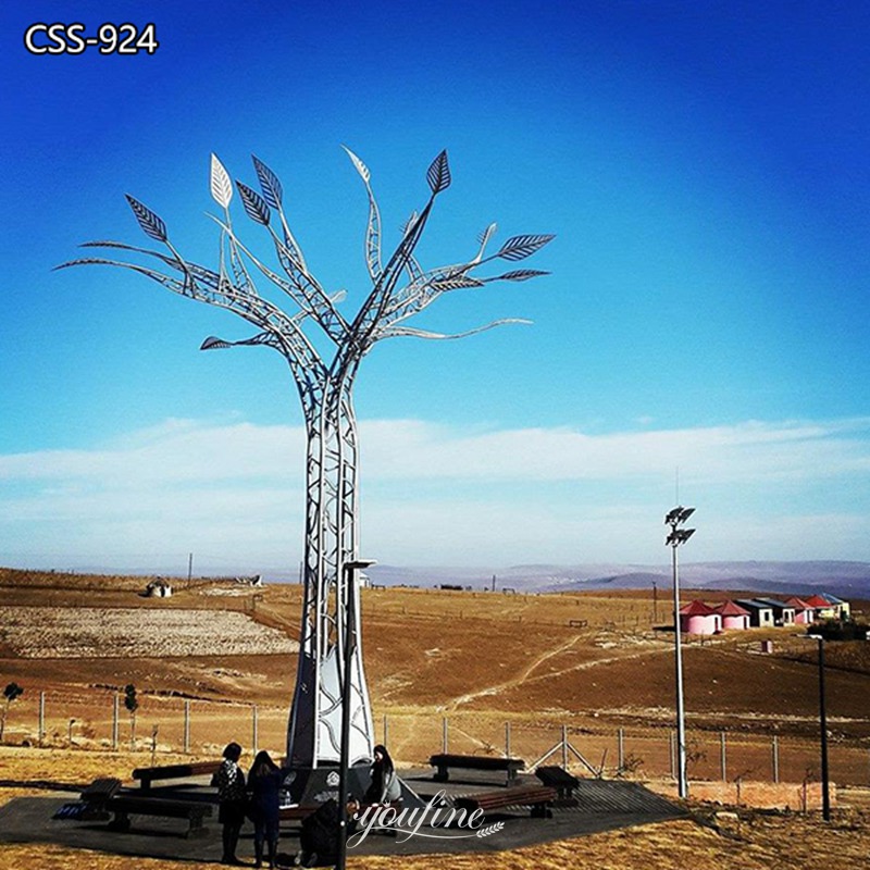 Large Stainless Steel Outdoor Public Art Sculpture - YouFine Sculpture