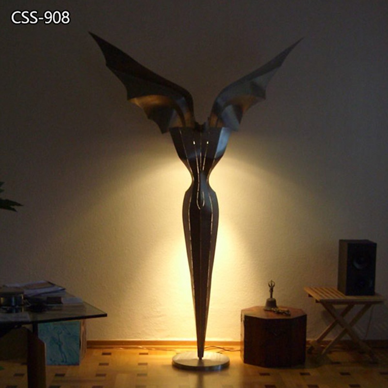 Abstract Modern Angel Statue Indoor Light Decor - YouFine Sculpture