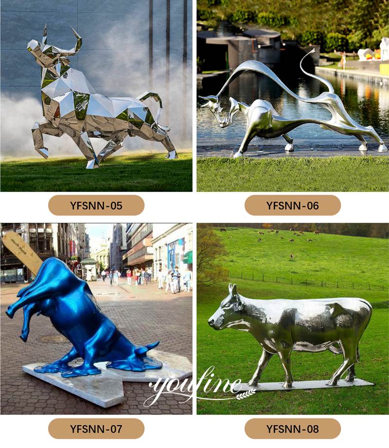 Large Abstract Animal Blue Whale Sculpture Waterside Decor