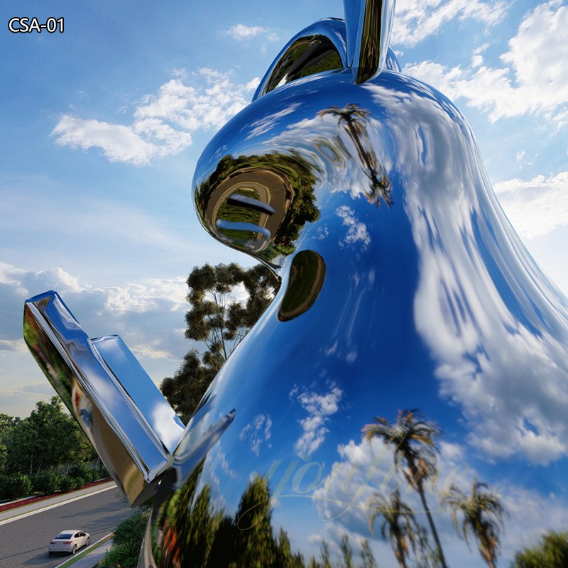 Large Outdoor Metal Bunny Sculpture for Public- YouFine Sculpture