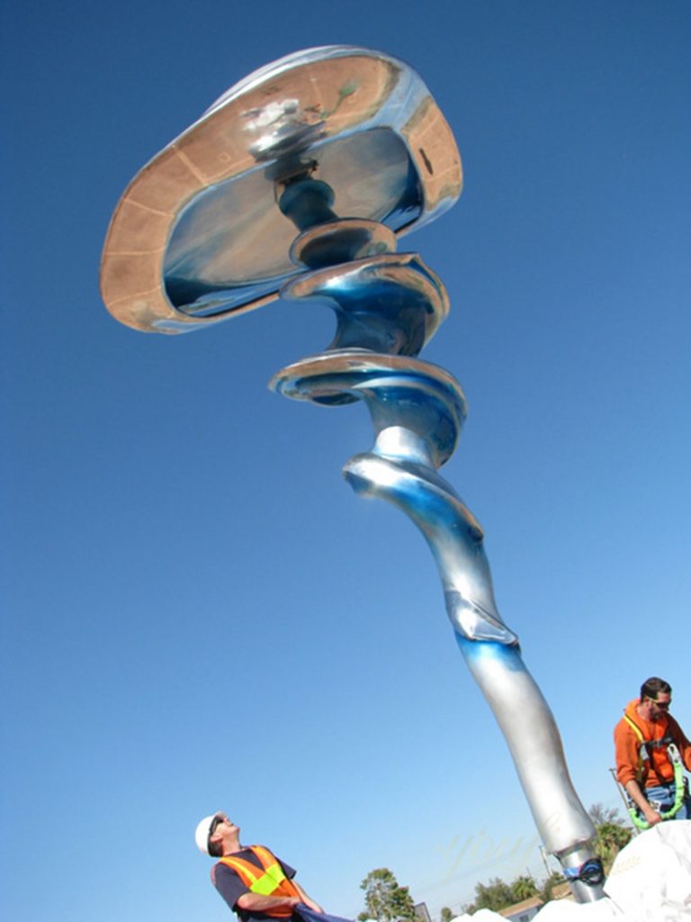Metal Landmark Sculpture "Dream Machine" - YouFine Sculpture