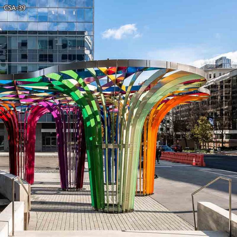 Stainless Steel Large Tree Sculpture Art Installation - YouFine