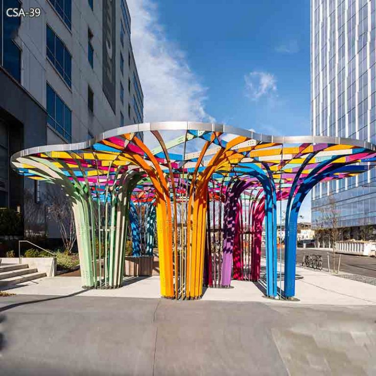 Stainless Steel Large Tree Sculpture Art Installation - YouFine