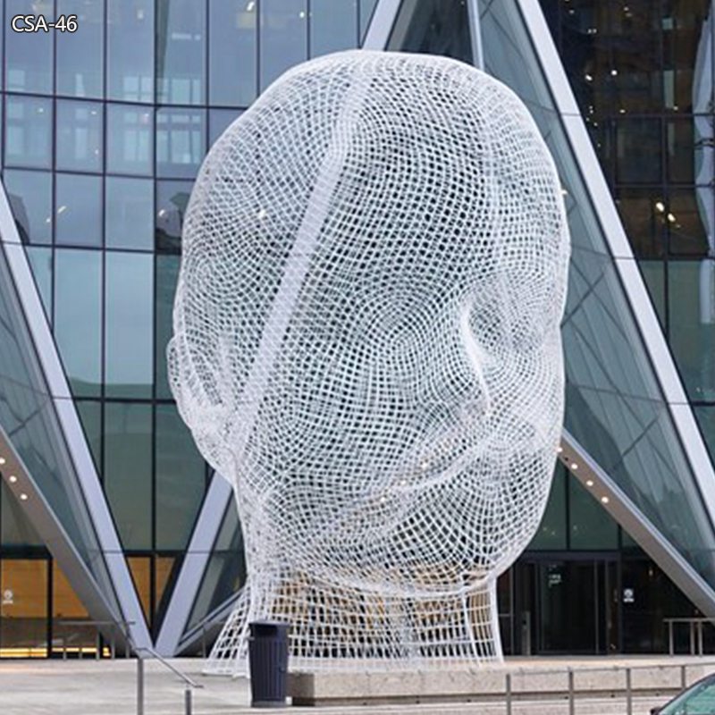 Public Stainless Steel Wire Mesh Sculpture for Sale- YouFine
