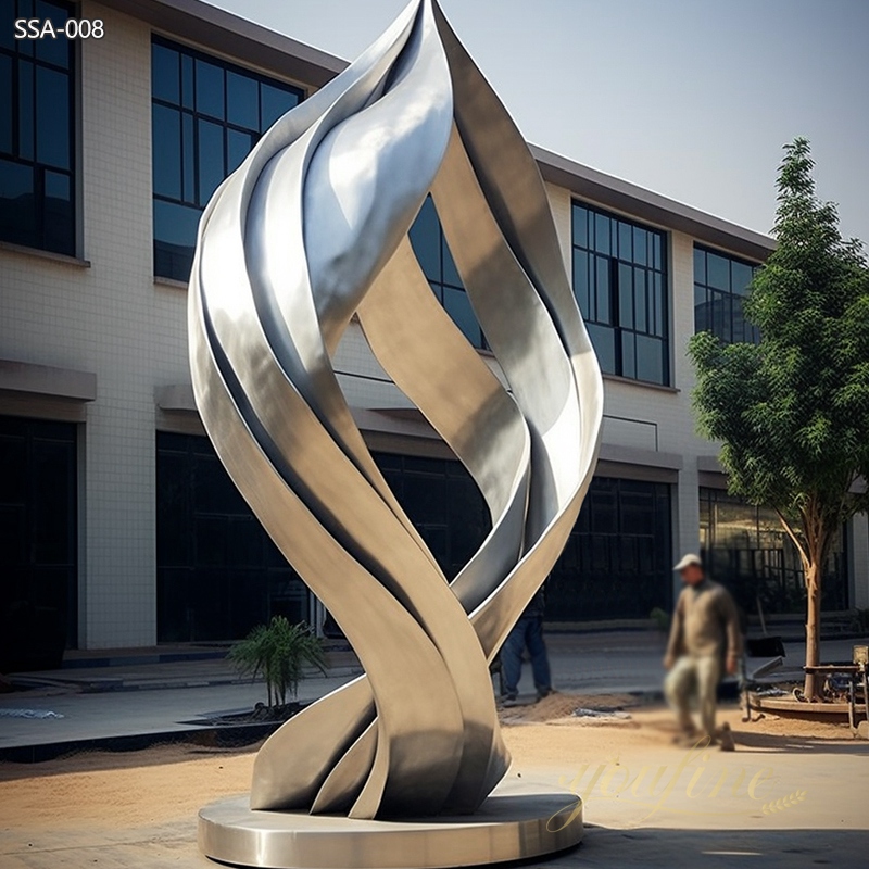 Commission Stainless Steel Pinnacle Sculpture for Park