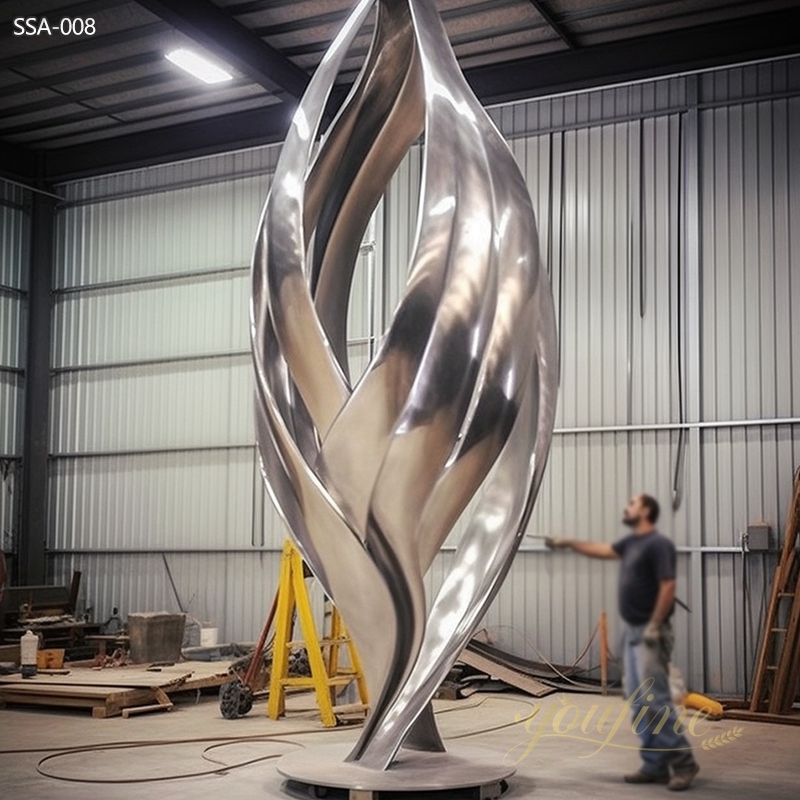 Commission Stainless Steel Pinnacle Sculpture for Park