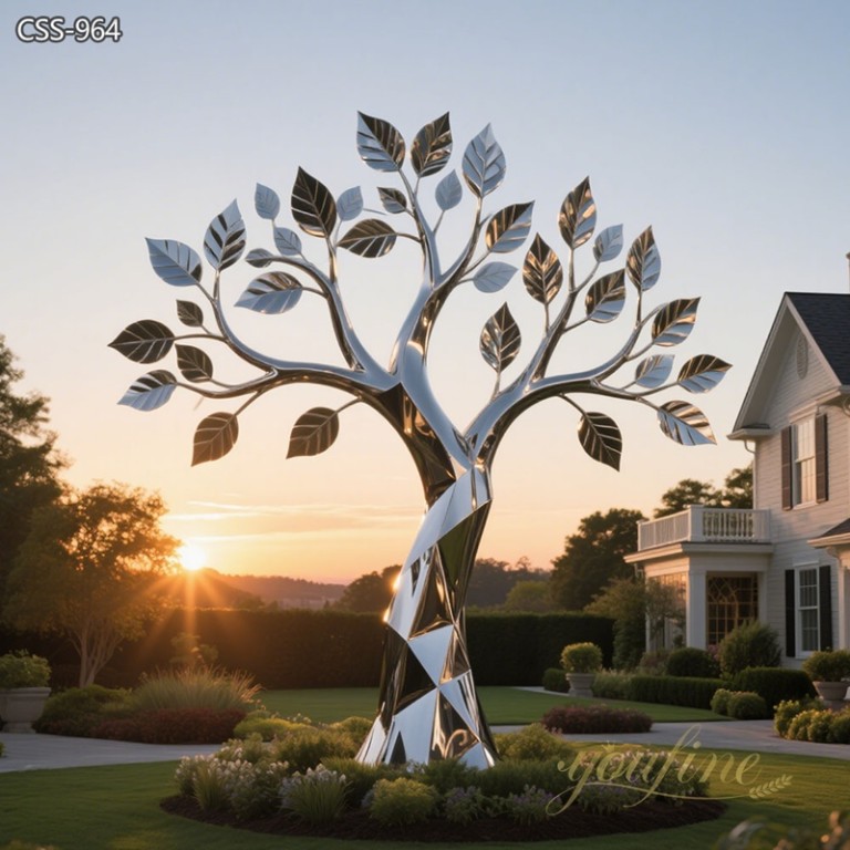Outdoor Metal Tree Sculpture: Adding Beauty to Your Garden