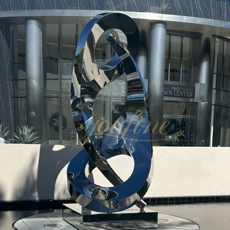 Stainless Steel Cube Blocks Sculpture SSA-056