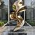 Modern Stainless Steel Luxury Sculpture for Real Estate - YouFine Sculpture