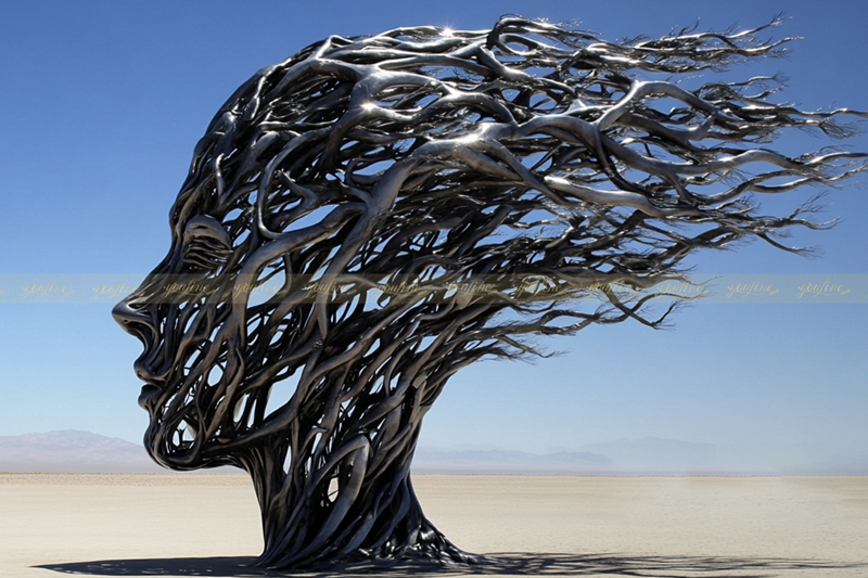 Stainless Steel Sculpture - Metal Sculpture