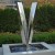 Stainless Steel Inverted Trapezoidal Fountain SSWF-007