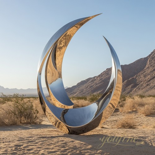 The Allure of Stainless Steel Sculptures in Desert Landscapes
