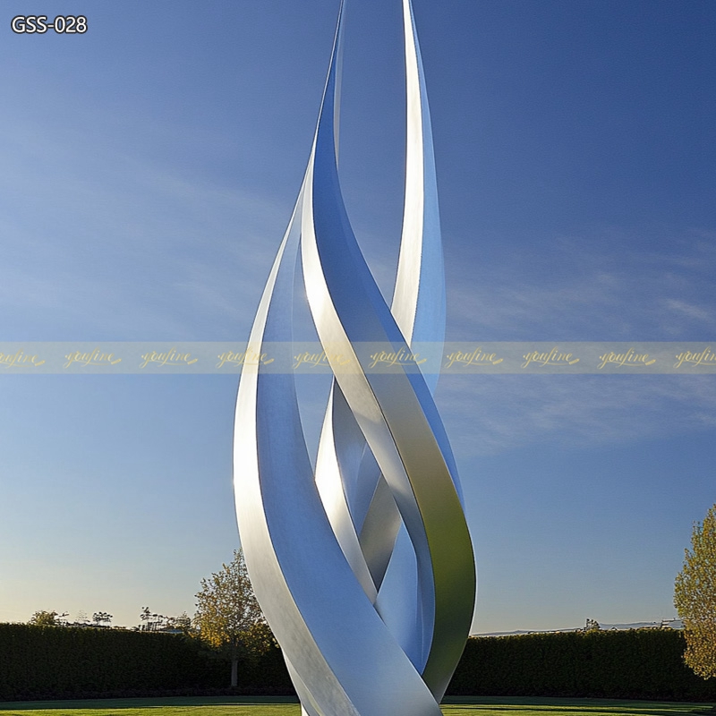 Giant Flame Metal Sculpture GSS-028
