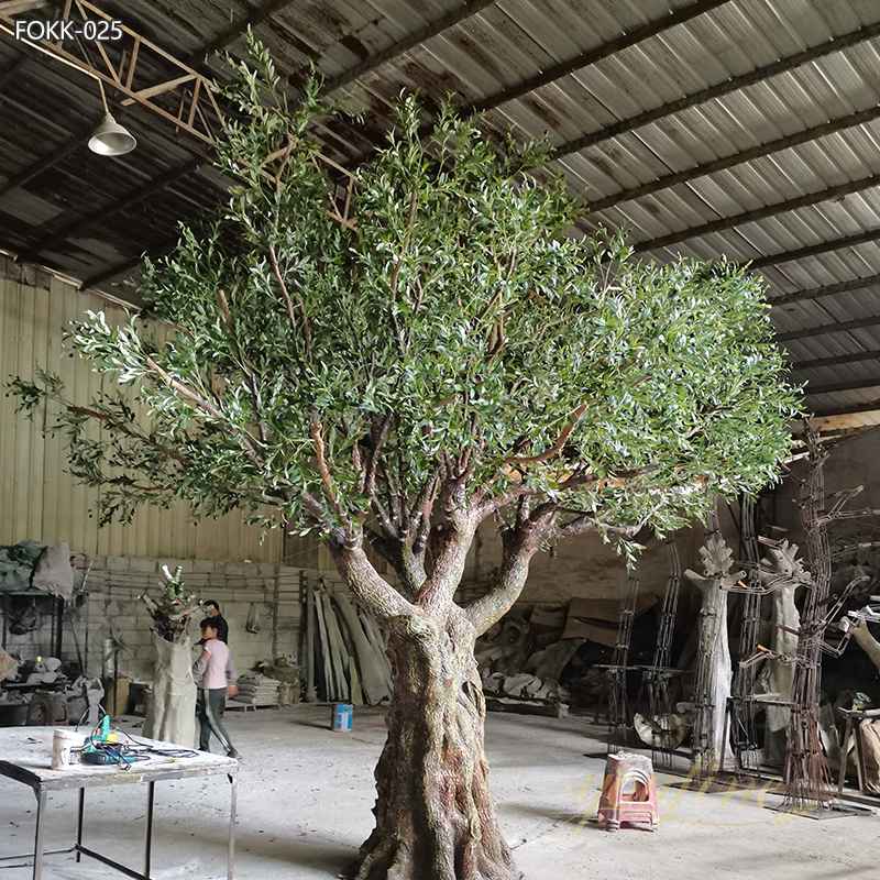 Realistic Fiberglass Artificial Tree Sculptures FOKK-025
