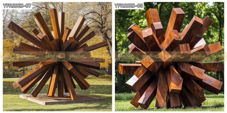 Modern Metal Explosion Sculpture SSA-061