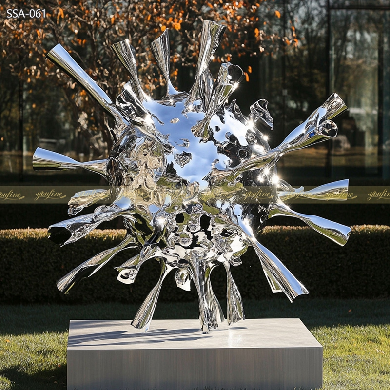 Modern Metal Explosion Sculpture SSA-061