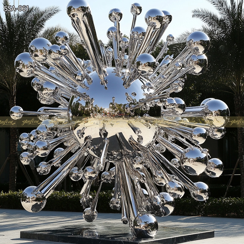 Modern Metal Explosion Sculpture SSA-061