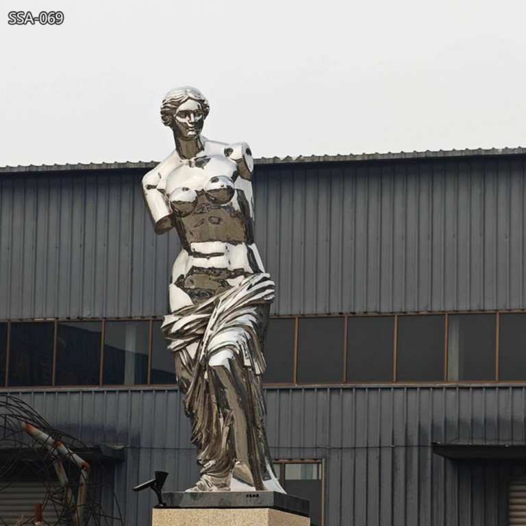 Stainless Steel Modern Venus Sculpture SSA-069
