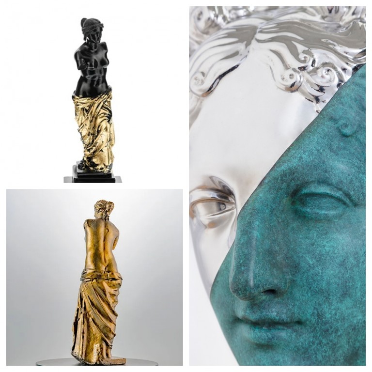 Stainless Steel Modern Venus Sculpture SSA-069